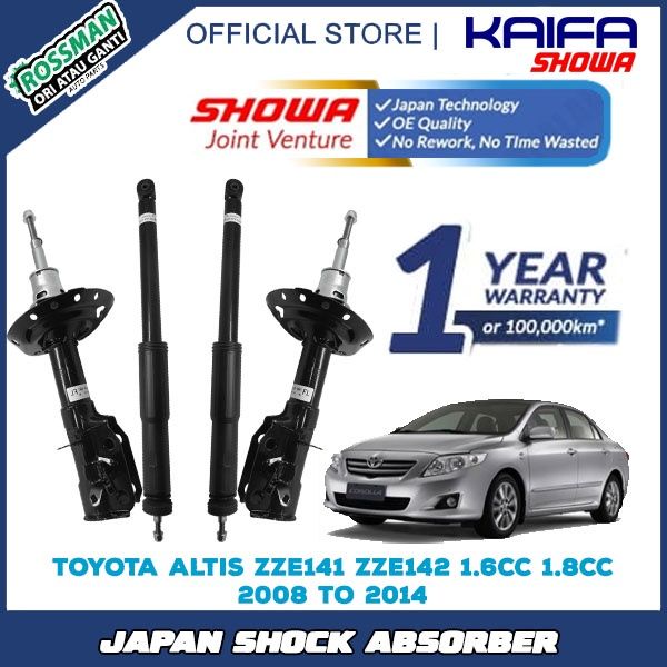 Original Toyota Altis ZZE141 ZZE142 1.6cc 1.8cc 2008-2014 Kaifa Shock ...