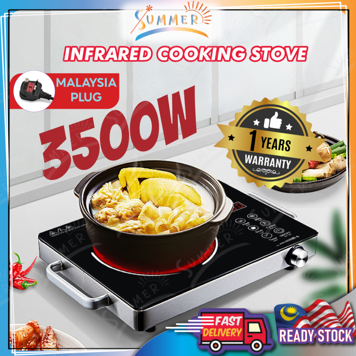 Summer 8 - (1 Year Warranty) 3500W Multifunction Infrared Ceramic ...