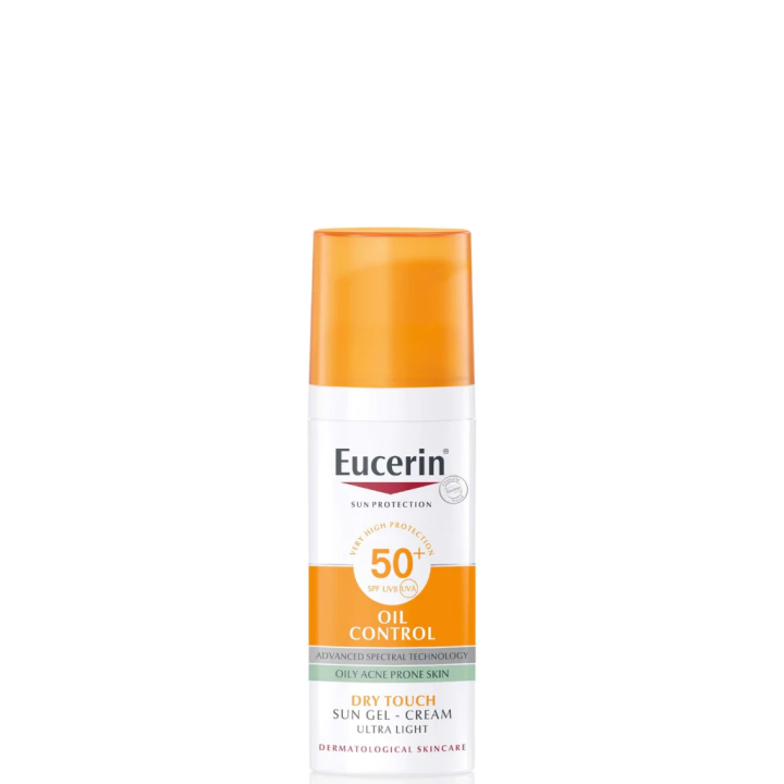 Eucerin Sun Face Oil Control Sun Gel-Cream Dry Touch SPF50+ 50ml ...