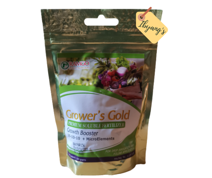 Grower's Gold Premium Soluble Fertilizer - Growth Booster - 30-10-10 ...