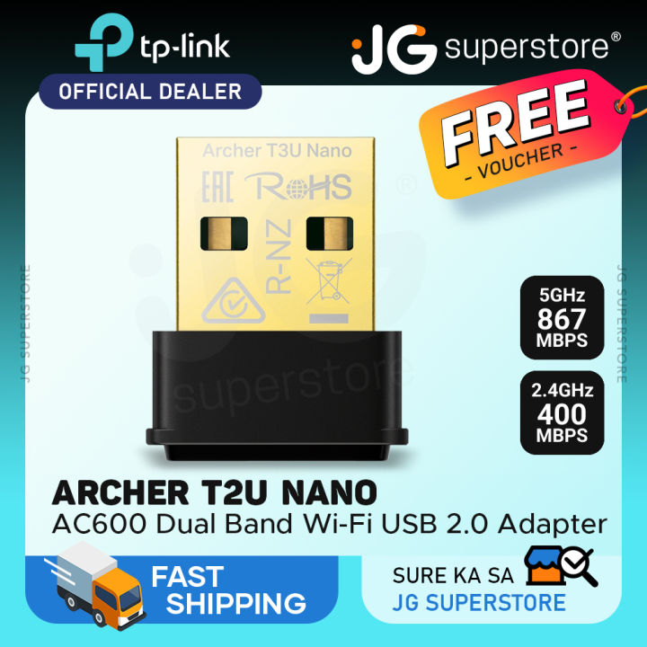 TP-Link Archer T3U Nano AC1300 Wireless Dual Band MU-MIMO USB 2.0 ...