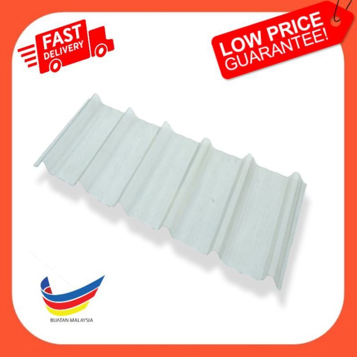 ATAP CERAH LUTSINAR 1mm ± (KILANG) / CORRUGATED POLYCARBONATE ...