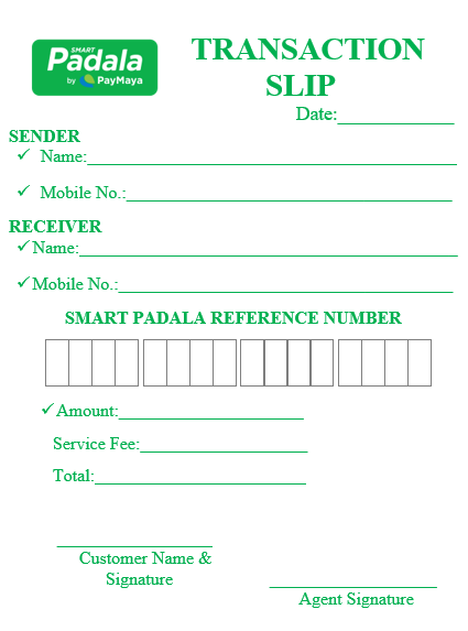Transaction Slip Standard Version Only | Lazada PH