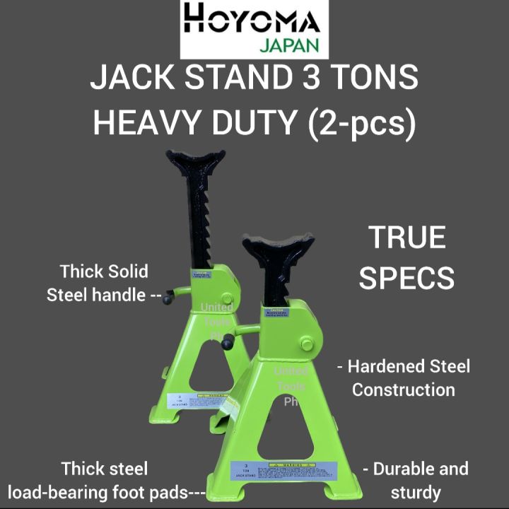 HOYOMA Japan Jack Stand 3 Tons Capacity HEAVY DUTY | Lazada PH