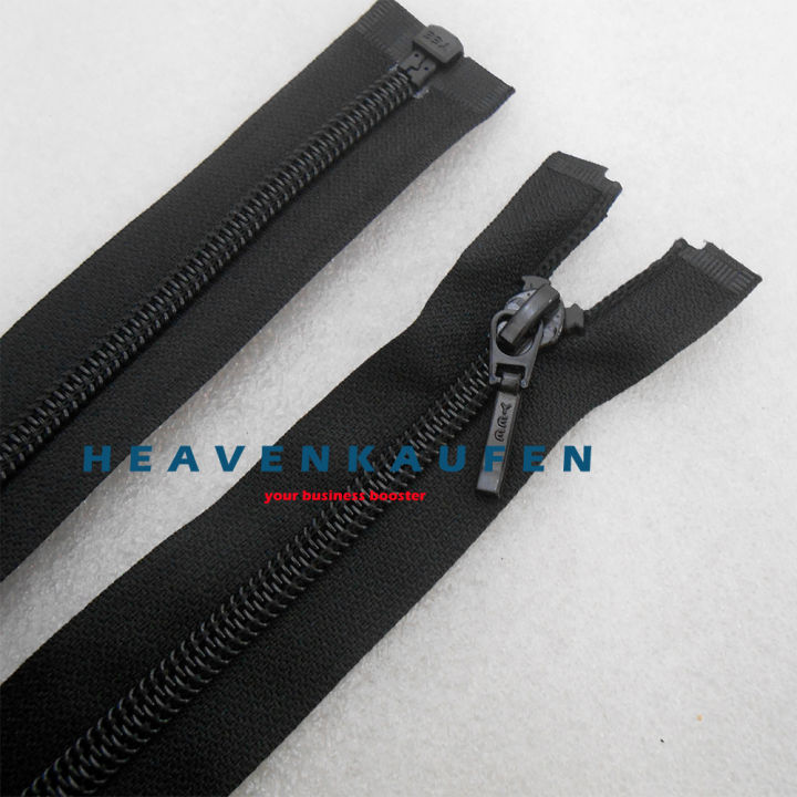 Resleting Zipper Ritsleting 50 cm YEE Coil Gigi Halus Set Open - End ...