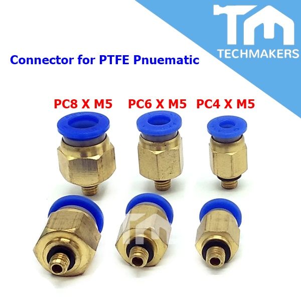 PC Series PC4 PC6 PC8 PC10 PC124mm/6mm/8mm/10mm/12mm Straight Male ...