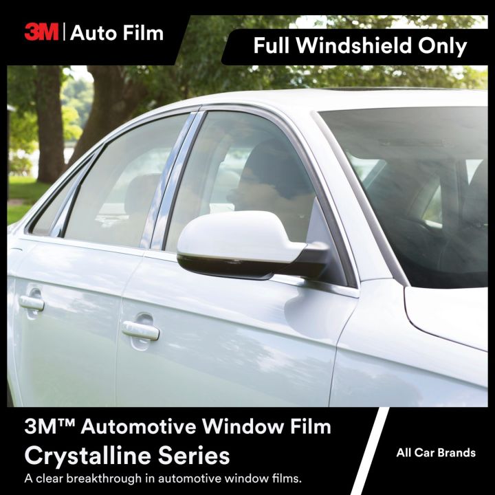 3M Crystalline Auto / Car Tint FULL WINDSHIELD ONLY ( VANS ) | Lazada PH