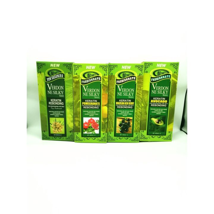 Verdon Ne Silky Rebonding 800ml 1&2 | Lazada PH