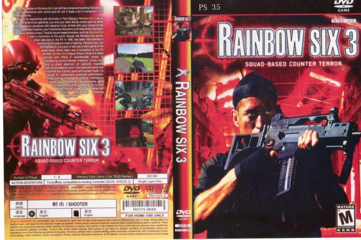 PS2 GAME RAINBOW SIX 3 | Lazada
