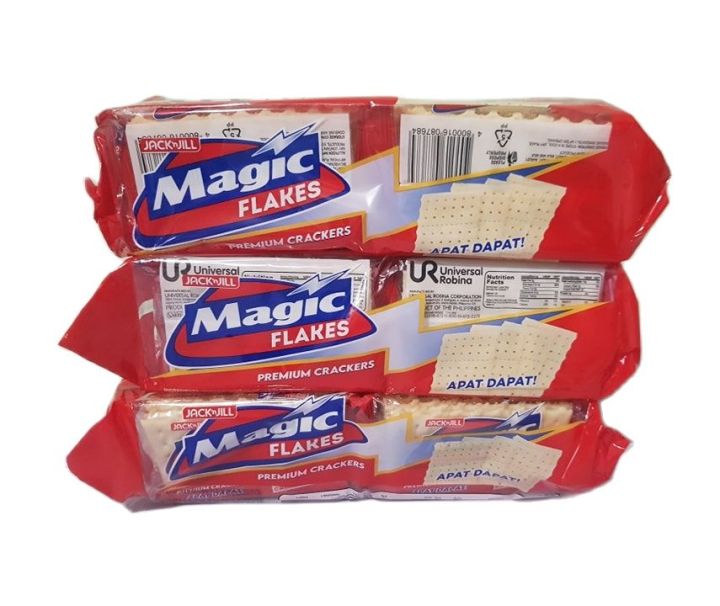 Jack N Jill MAGIC FLAKES Premium Crackers (pack of 3 x 280 grams) - 10 ...