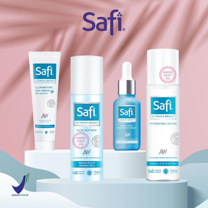 SAFI Ultimate Bright Series - Serum | Lotion | Skin Refiner | Day Cream ...