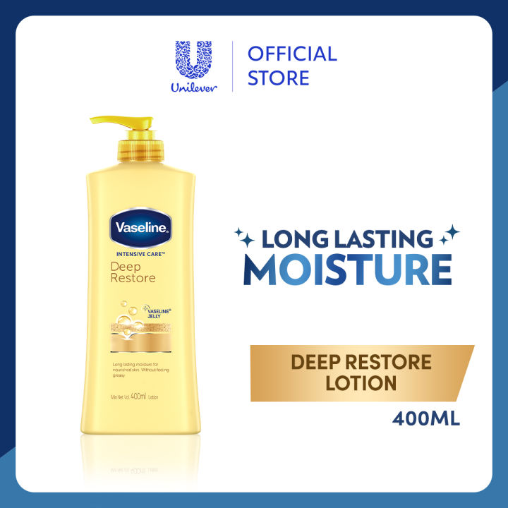 Vaseline Intensive Care Deep Restore Lotion 400ML | Lazada PH