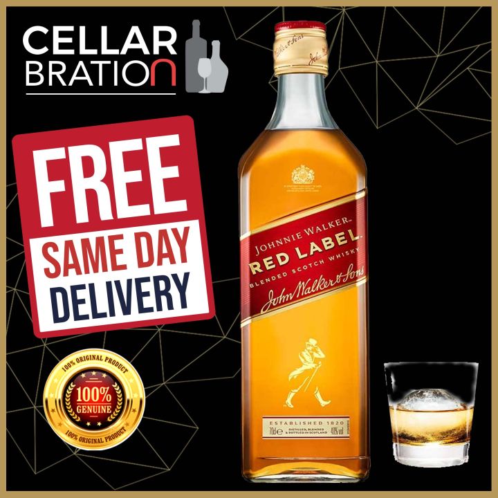Johnnie Walker Red Label Whisky 700ml | Lazada Singapore