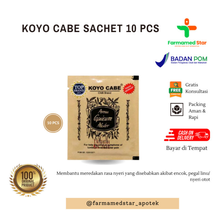 Koyo CABE SACHET 10 PCS | Lazada Indonesia