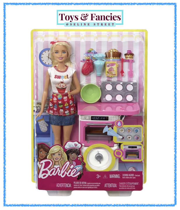🇺🇸 BARBIE Bakery Chef Doll & Playset | Lazada PH