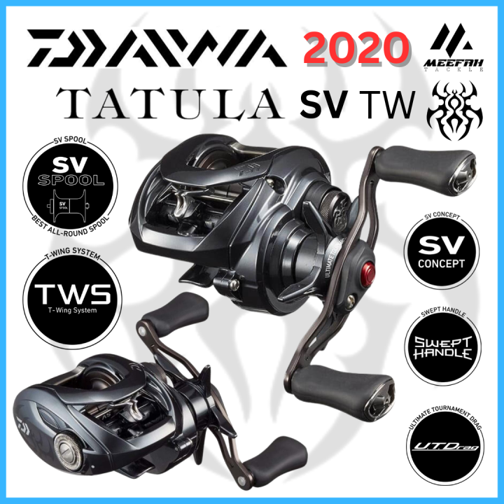 DAIWA 2020 TATULA SV TW 103/ 103SHL/ 103XHL (LEFT) 🔥1 YEAR WARRANTY + FREE GIFT🔥 - BC Fishing ...