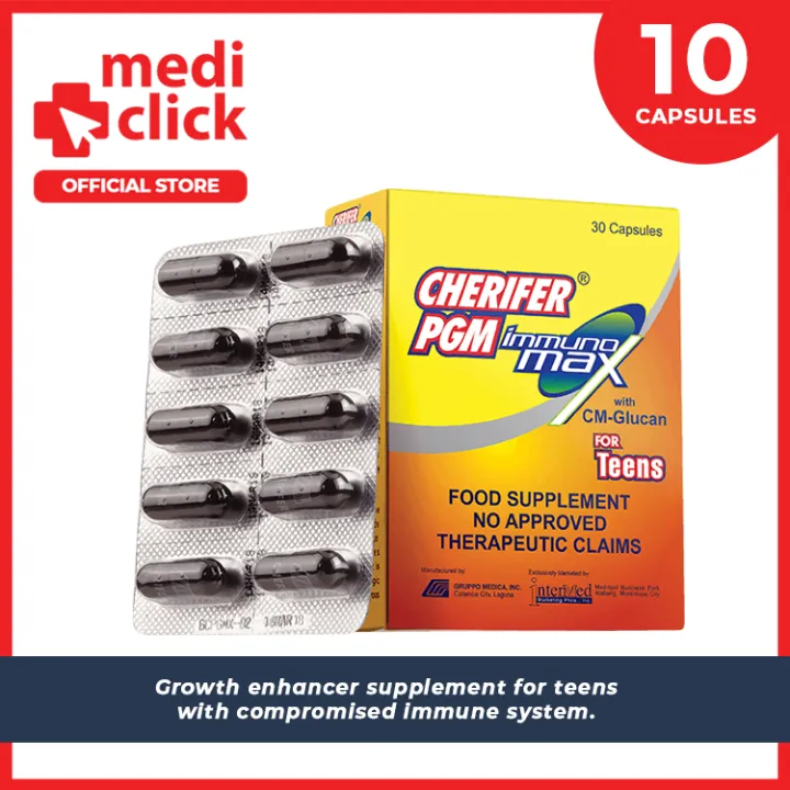 Cherifer PGM Immunomax - 10 CAPSULES | Lazada PH