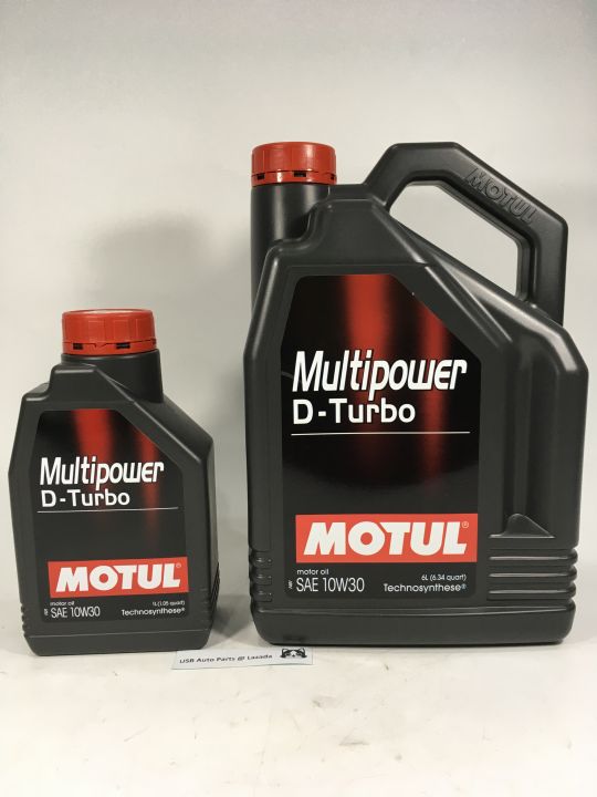 7 LITER MOTUL MULTIPOWER D-TURBO MOTOR OIL SAE 10W30 DIESEL TURBO ...