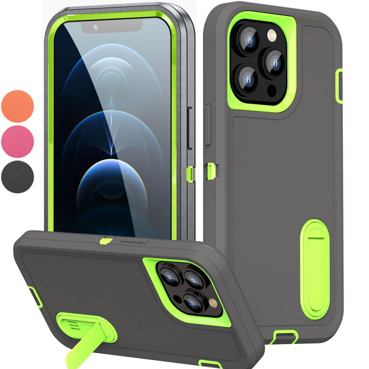 Built-in Stand [Full Body Protection] Rugged Heavy Duty Military Grade ...