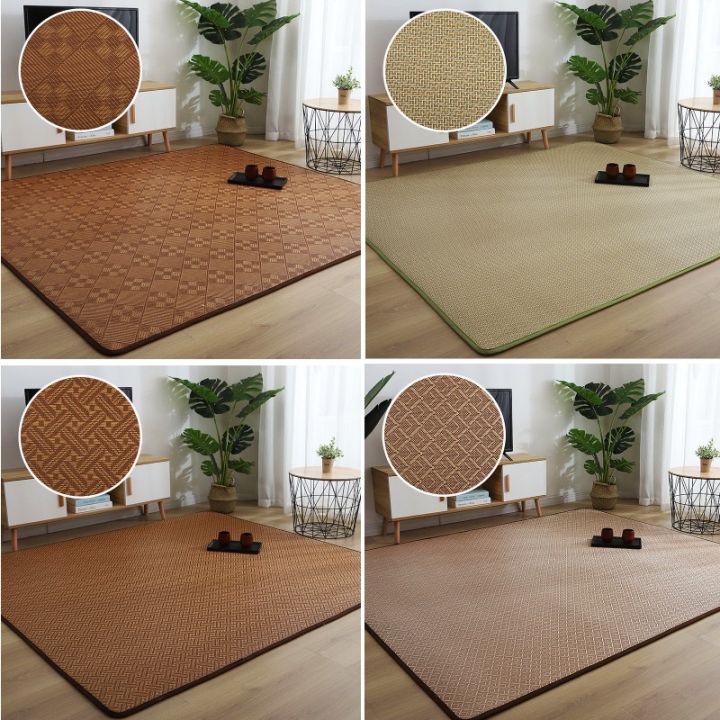 【现货 高品质】Japanese rattan mat car tatami, living room bedroom balcony car ...