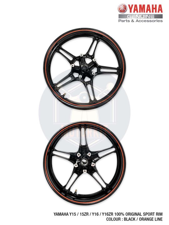 YAMAHA Y15 Y15ZR Y16 Y16ZR 100% ORIGINAL YSUKU RACING SPORT RIM 5 SPOKE ...