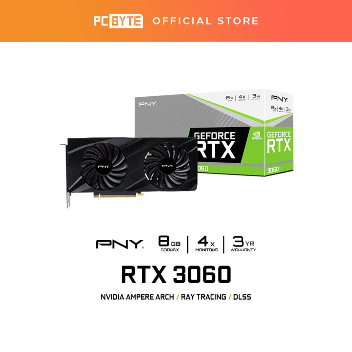 PNY NVIDIA GeForce RTX 3060 VERTO 8GB l 12GB Graphic Card | Lazada