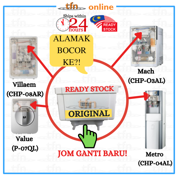 TFN ORIGINAL coway white box water filter ( Float DFLC valve ) | Lazada