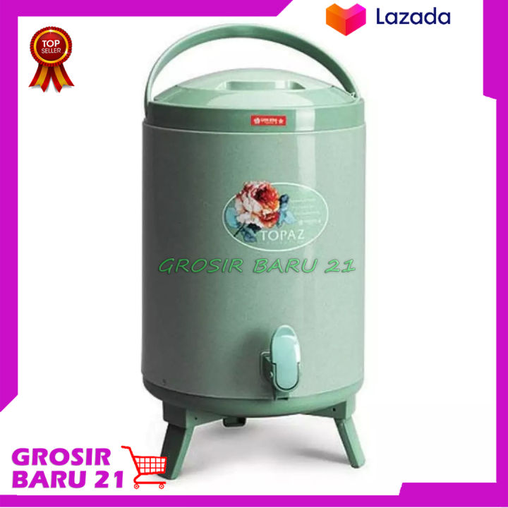 Termos Air Panas Lion Star Sahara Drink Jar 10liter & 3liter ...