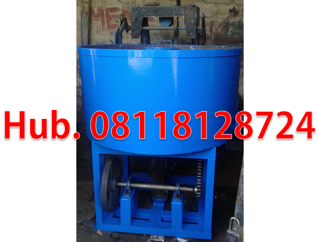 Mesin Mixer Diameter 120 cm - Mesin Pengaduk Semen & Pasir dengan ...