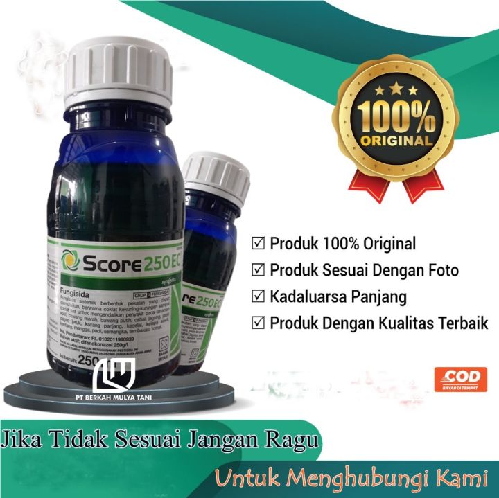 Fungisida Sistemik Score 250 ec ZPT Original Syngenta 250ml / 80ml ...