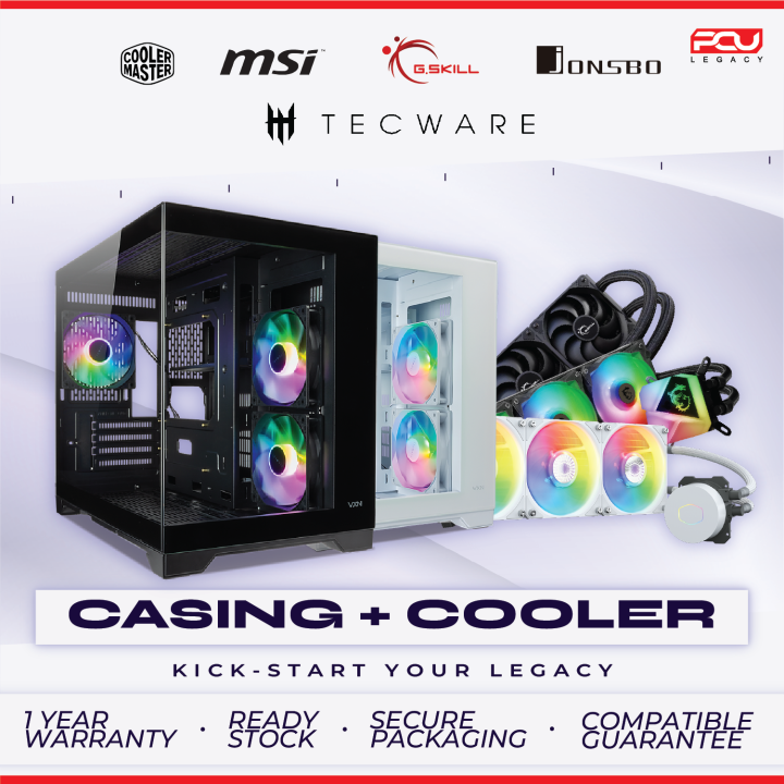 # PC ULTIMATE LEGACY # CASING + COOLER COMBO #AIR COOLER #AIO COOLER # ...