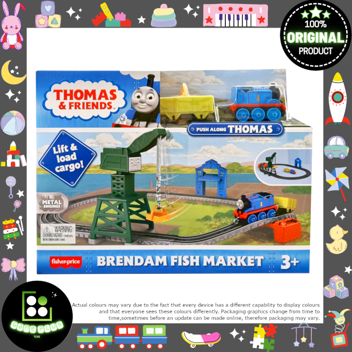 Thomas & Friends TrackMaster Brendam Fish Market | Lazada