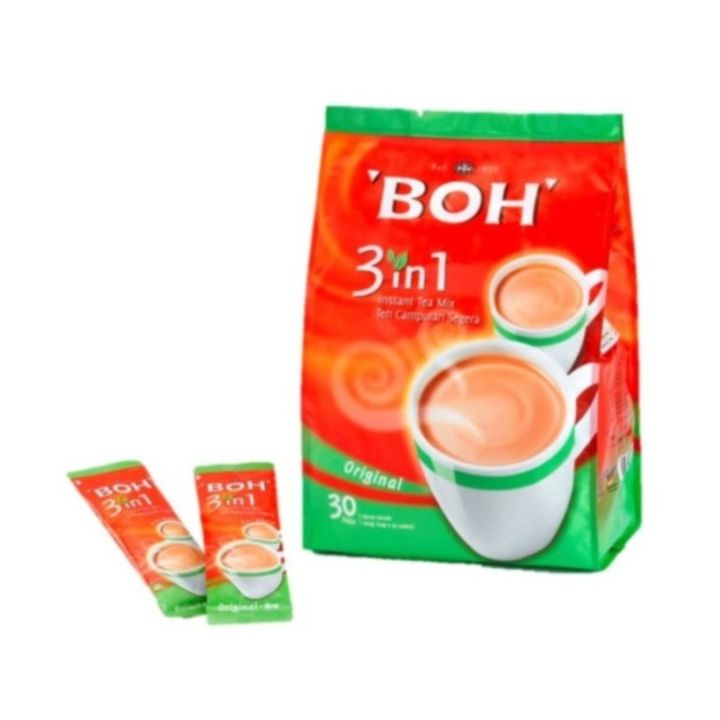 BOH 3 in 1 Original Tea 30 Packets x 20g | Lazada
