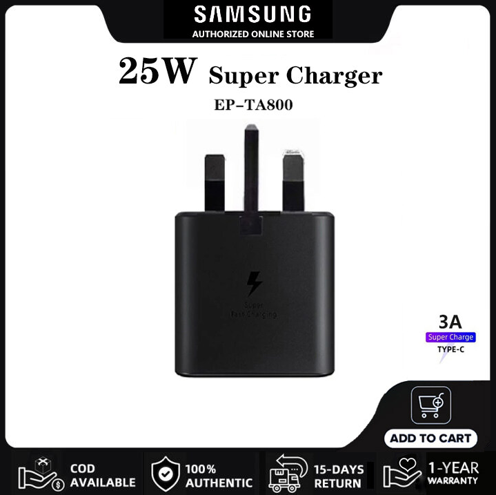 Samsung Super Fast Charger SME Adapter Original 25W PD Travel Charger ...