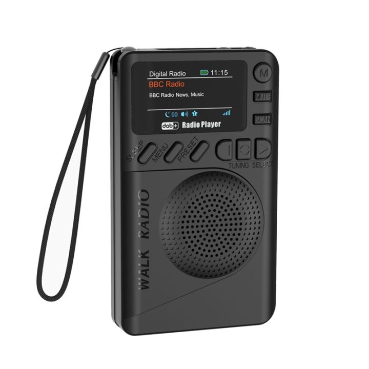 Mini FM Digital Radio for Running Sports Portable Speaker with ...