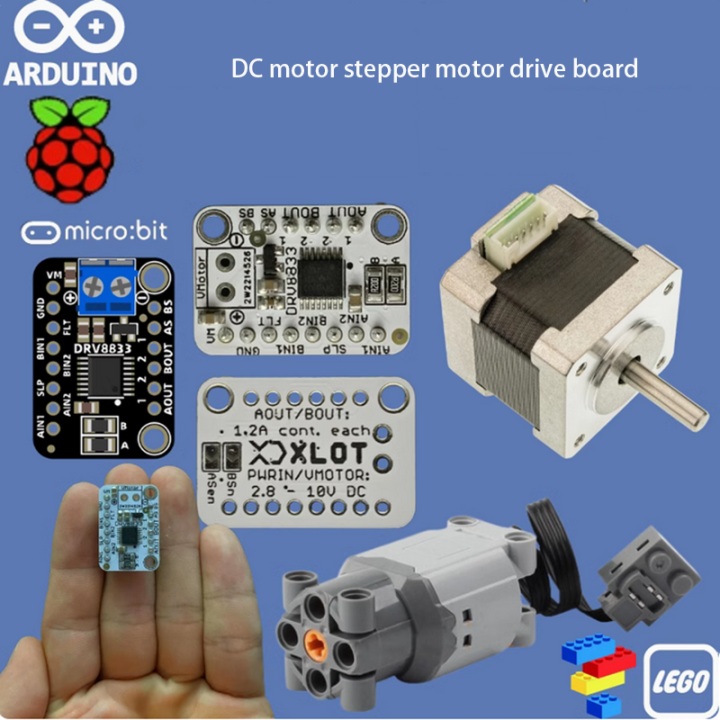 Lego DC Motor Dual Channel Stepper Motor Drive Control Board Suitable for Arduino Raspberry Pi ...