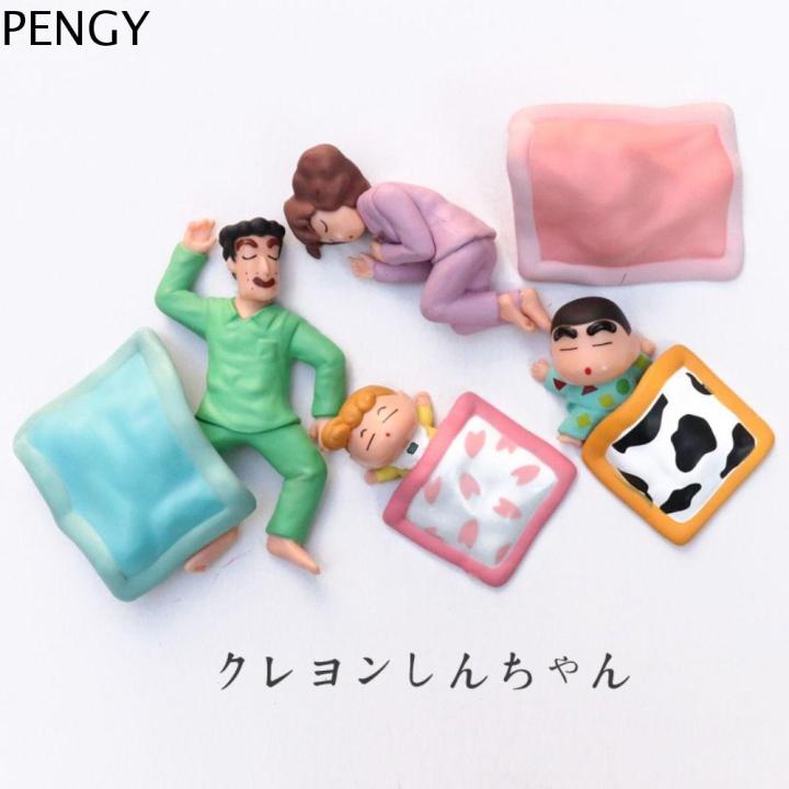 PENGY Mini Birthday Gift Cake Decoration Crayon Shinchan The Sleeping ...