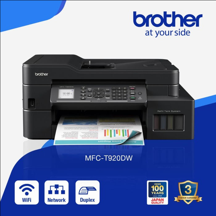 BROTHER MFC-T920DW Printer Ink Tank Multifunction T920 WiFi Duplex ADF ...