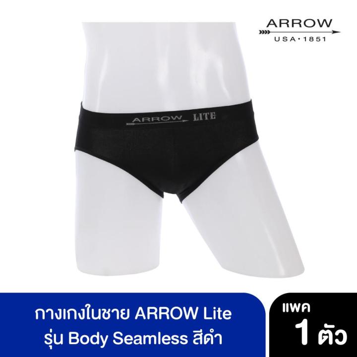 ARROW_LITE ARROW Lite กางเกงในชาย รุ่น Body Seamless สีดำ | Lazada.co.th