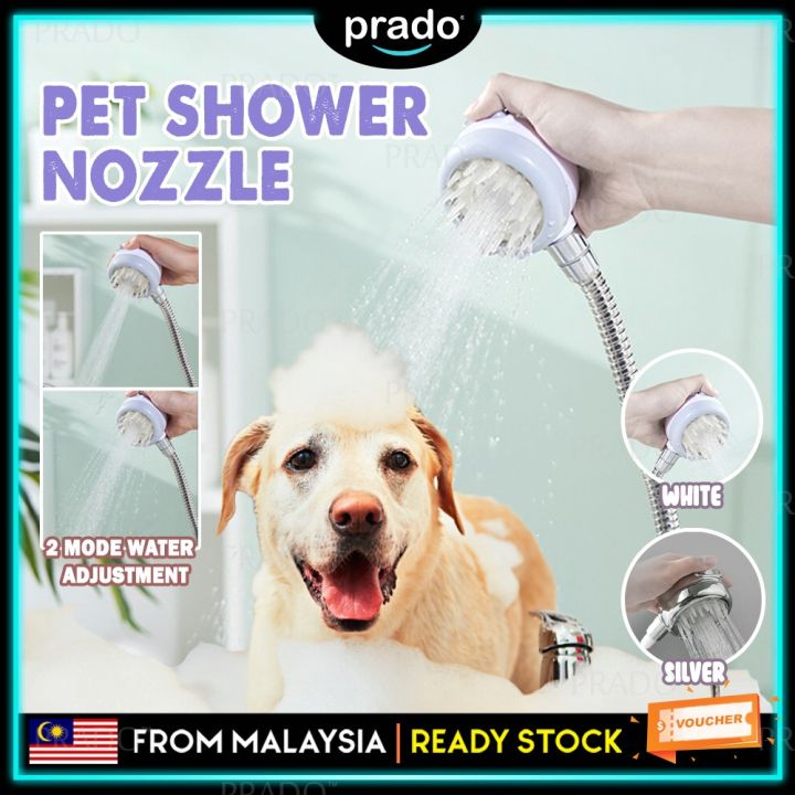 PRADO MALAYSIA Multi-Function Cat Dog Shower Handheld Nozzle Body Bath ...