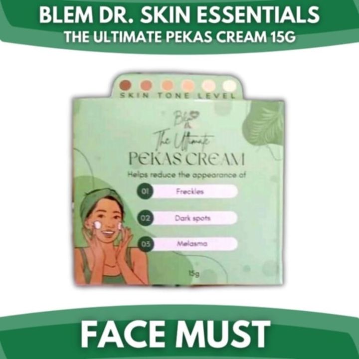 BLEM DR PEKAS CREAM FOR MELASMA, PEKAS AND DARK SPOTS | Lazada PH