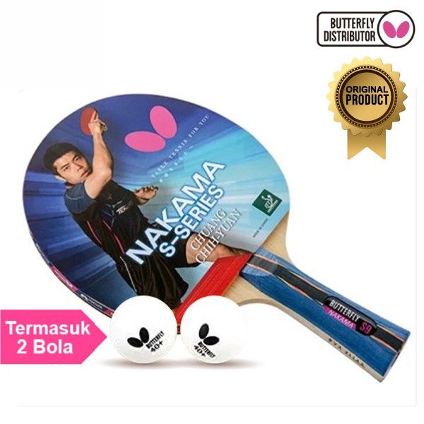 Butterfly Bat Tenis Meja Nakama S9 | Lazada Indonesia