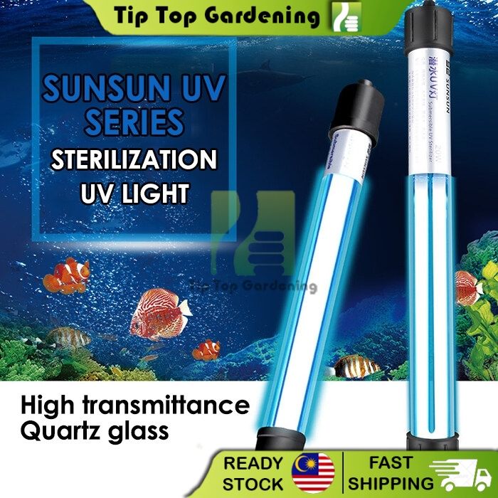 TIPTOP SunSun UV Series Aquarium Sterilization UV Light (20W) (40W ...