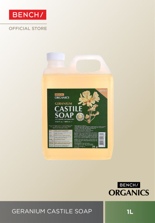 BENCH- CPH1100 Geranium Castile Soap 1L Refill | Lazada PH
