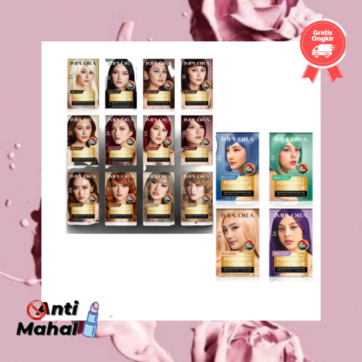 IMPLORA Cat Rambut Permanent Hair Color Expert | Lazada Indonesia