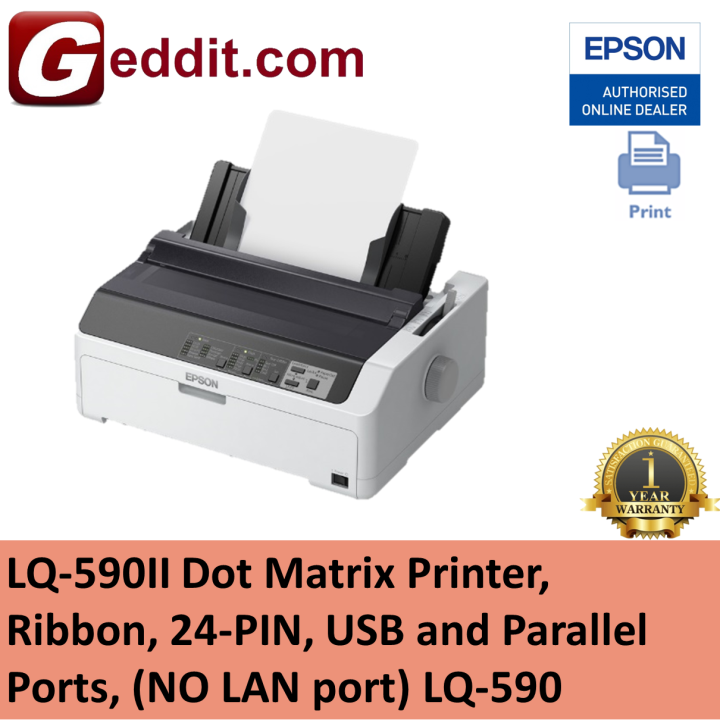 EPSON LQ-590II / LQ-590IIN | 24-PIN INPACT PRINTER | HIGH SPEED DOT ...
