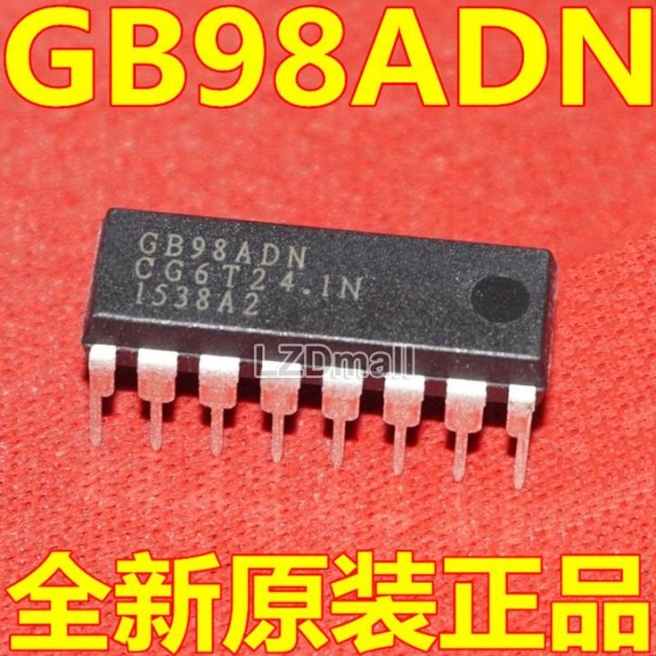 1pc GB98ADN DIP16 GB98 ADN DIP-16 LCD Backlight Chip IC new original ...
