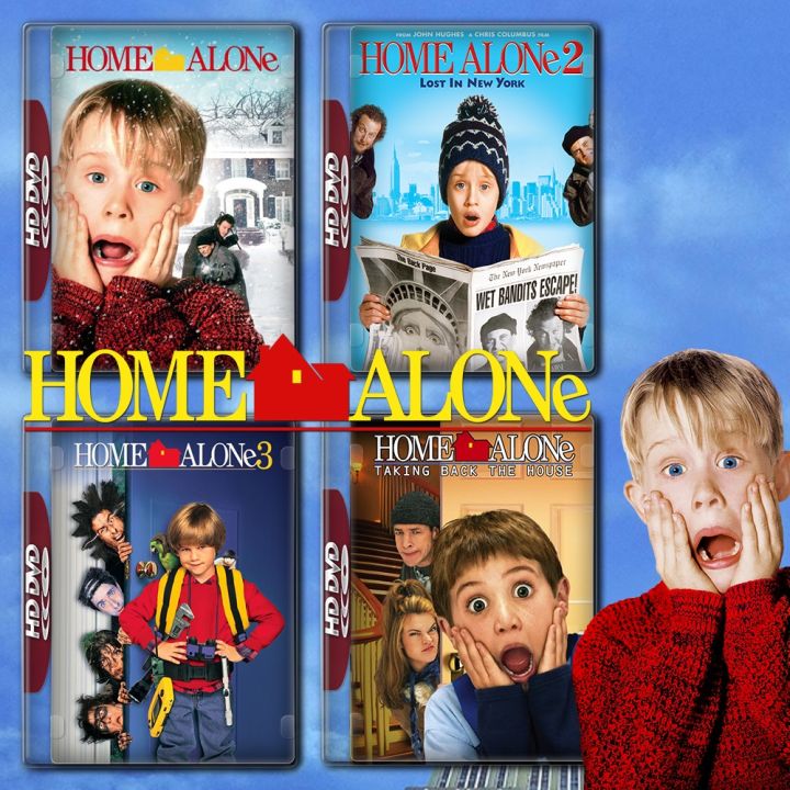 Home Alone โดดเดี่ยวผู้น่ารัก ภาค 1-4 DVD Master พากย์ไทย | Lazada.co.th
