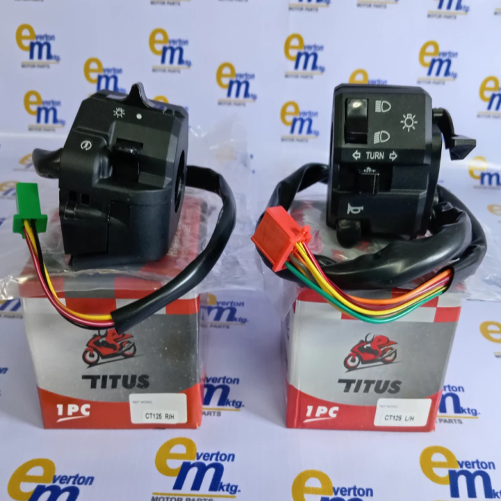 HANDLE SWITCH CT125 - LEFT AND RIGHT - TITUS | Lazada PH