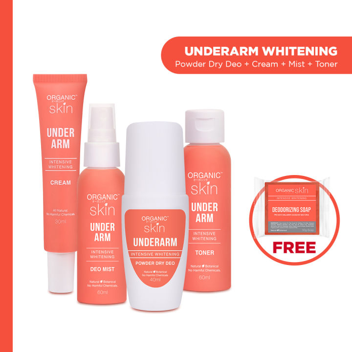 Organic Skin Japan Intensive Whitening Underarm Ultimate Lightening Set ...